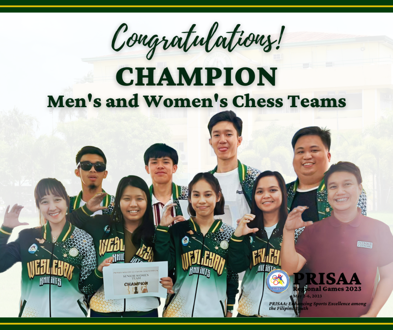 WUP Women's and Men's Chess Teams Dominate PRISAA Regional Games 2023 ...